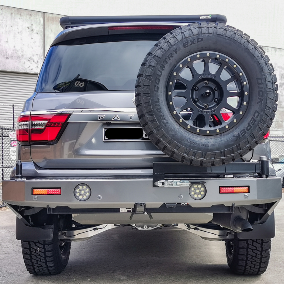 Rasslar Rear bar to suit Y62 Nissan Patrol