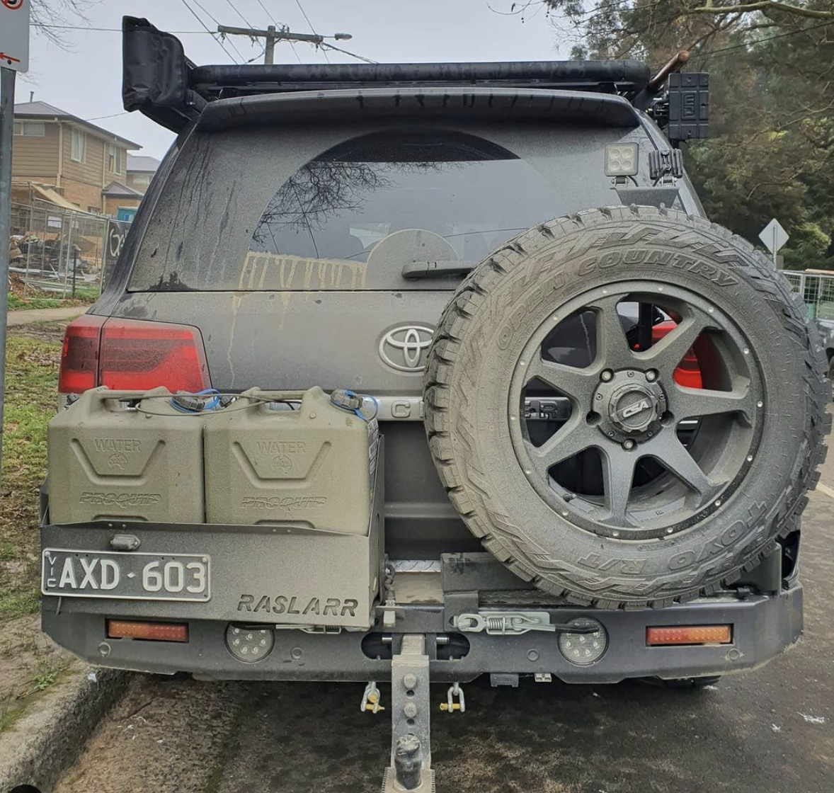 Rasslar Rear bar to suit 200 Series Landcruiser