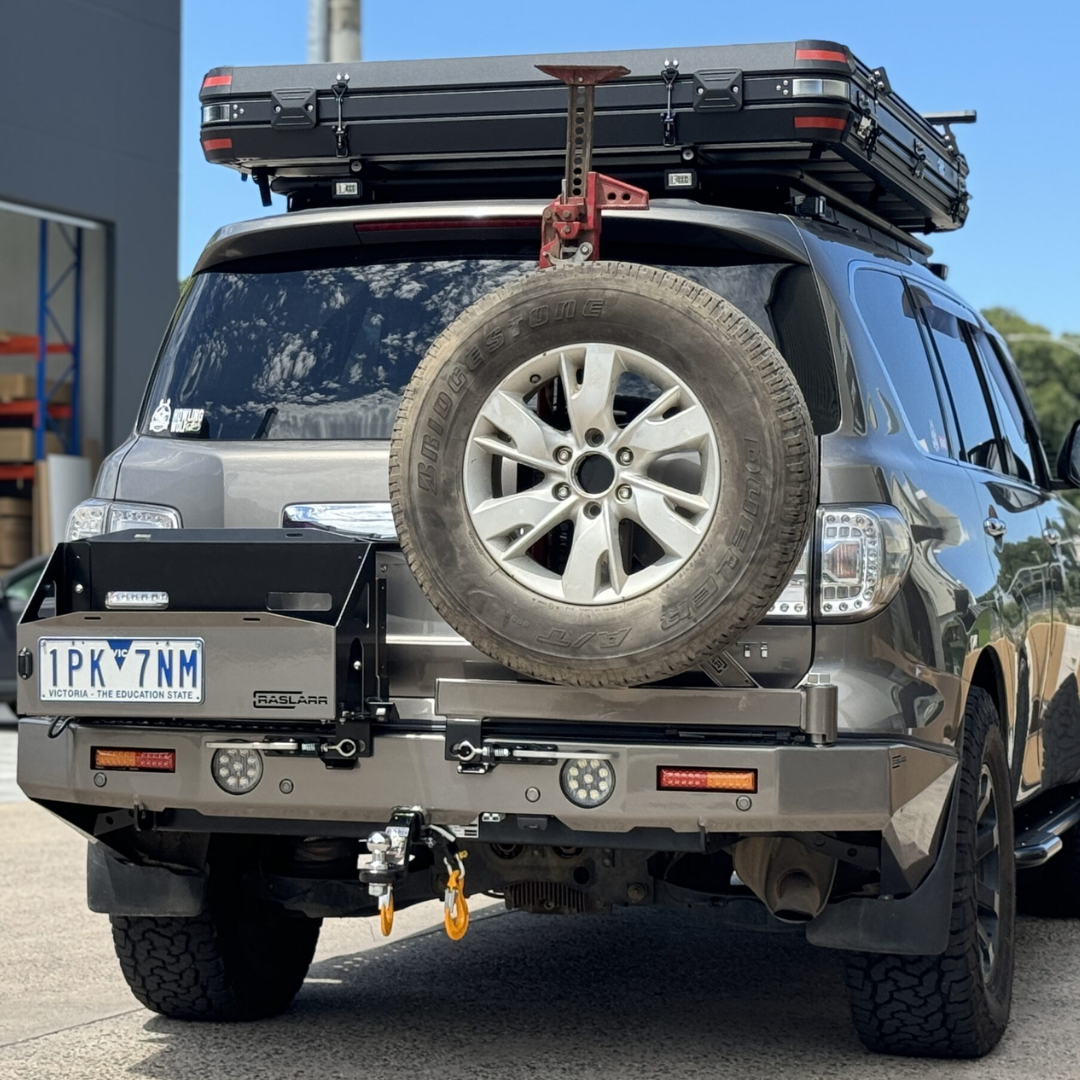 Raslarr Y62 Series 1-4 Ti/ST Rear Bar