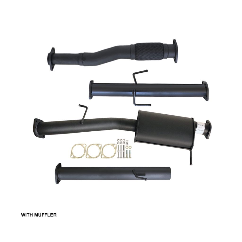 Big Boy DPF-Back to suit Triton 2015-2023 2.4L - Legendex Big Boy Exhaust